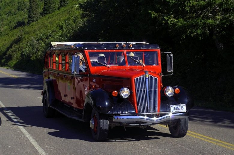 Ride With Rosemary - Red Bus Tours In Glacier National Park - Grans On ...